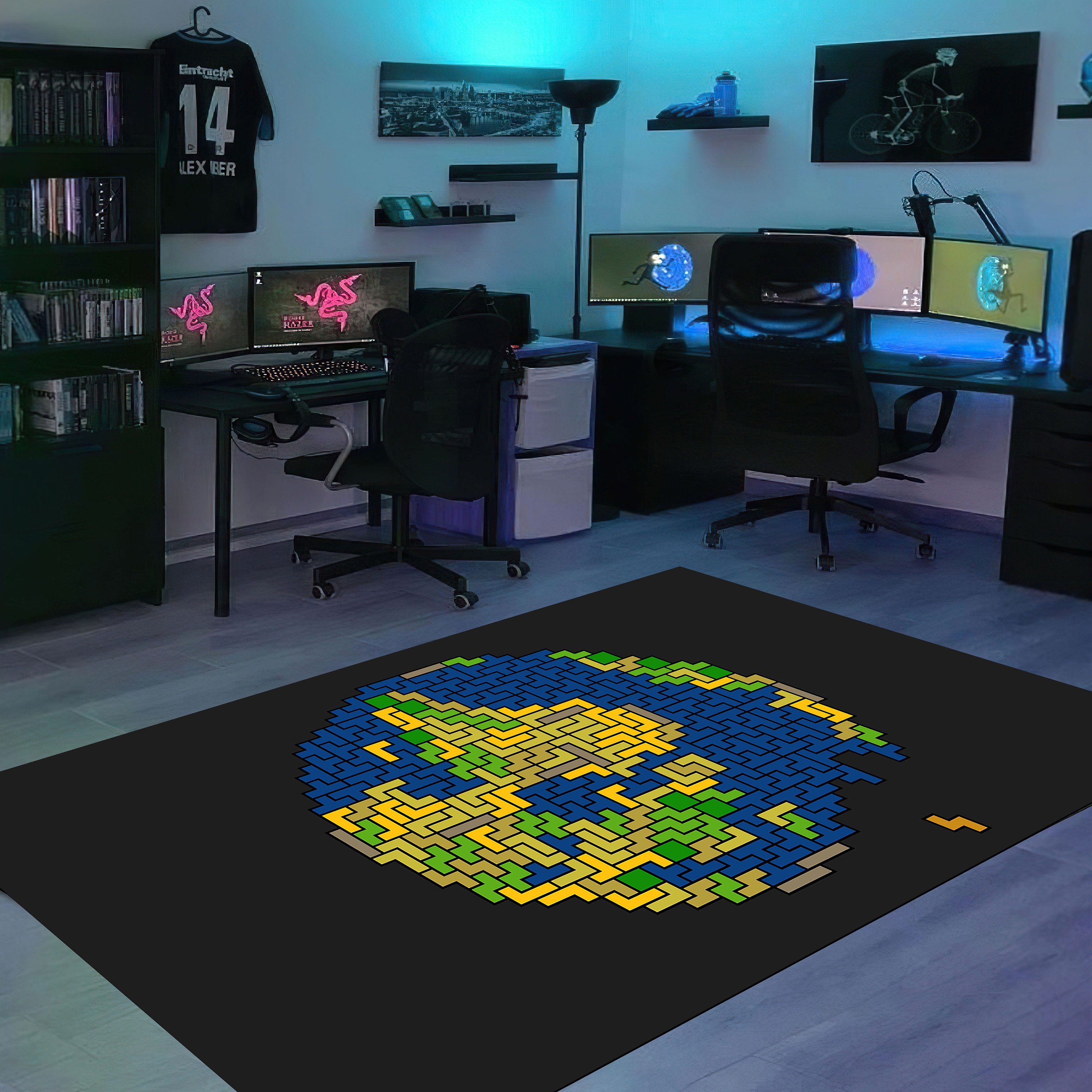 Video Game Rug, Legends Games Art Decor Carpet-gifts for Gamers-game ...