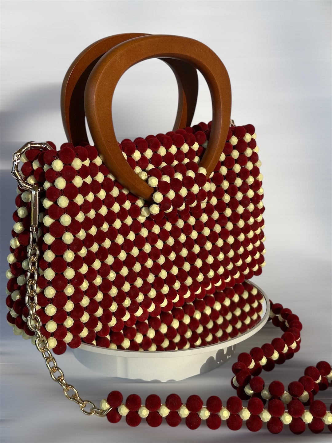 Handmade Beaded Bag, Luxury Crossbody for Women - Etsy