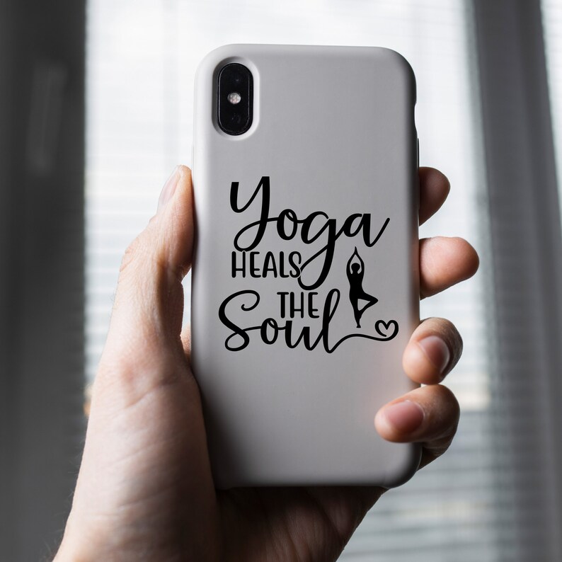 Yoga SVG Bundle 20 Digital Yoga Poses and Symbols, Perfect for Crafting ...