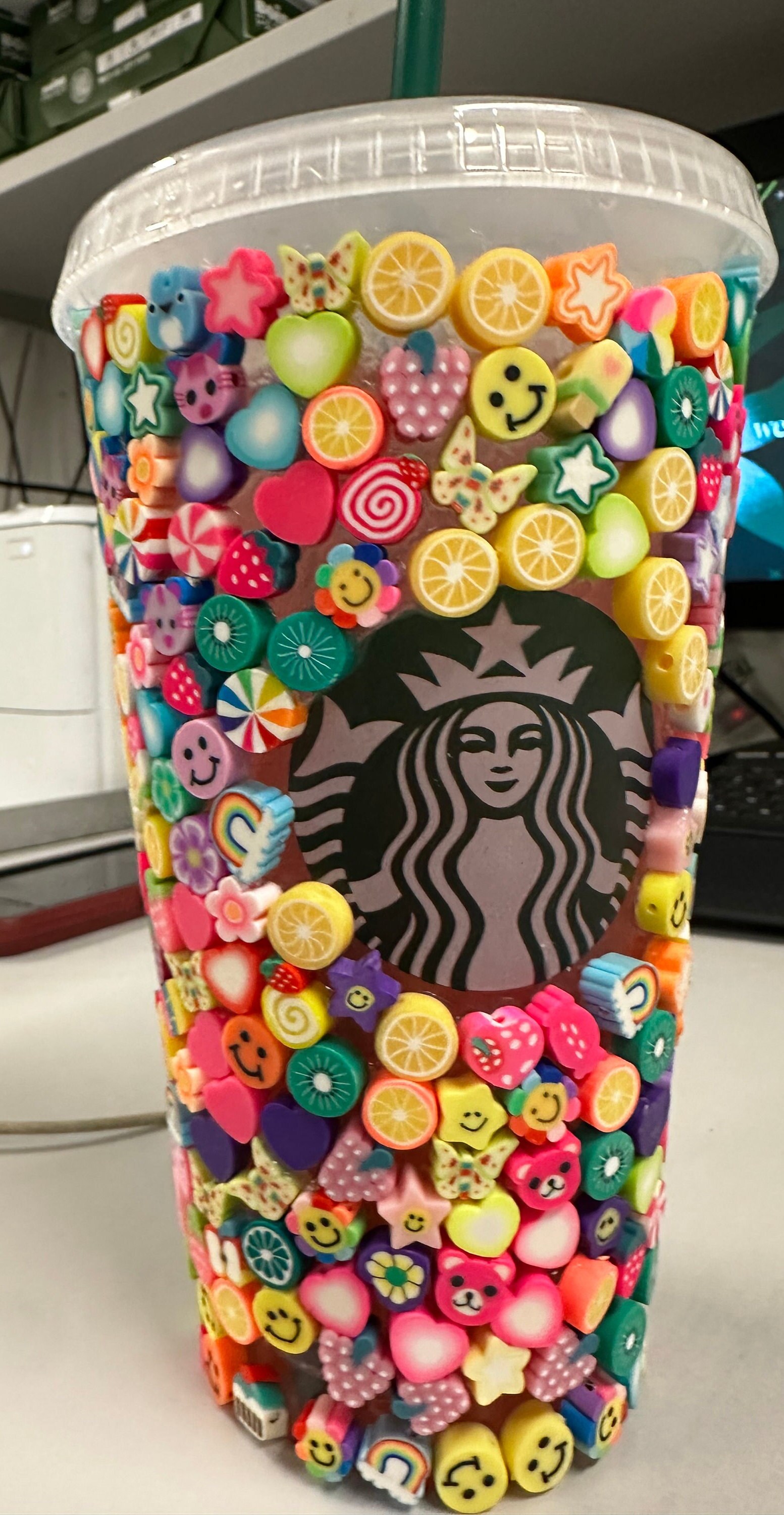 Starbucks Clay Charm Cup - Etsy