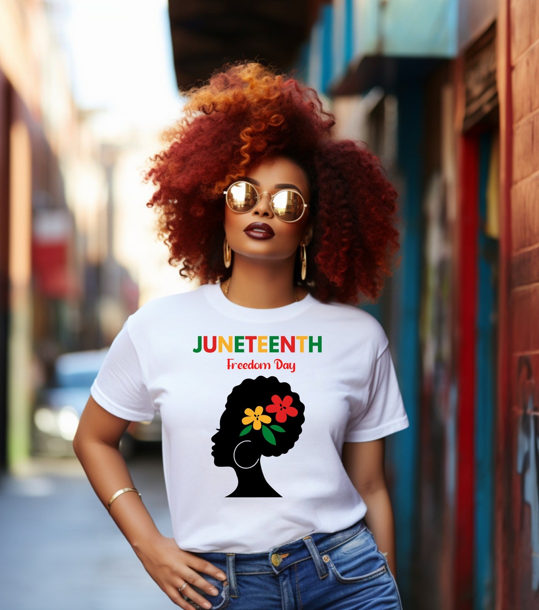 Juneteenth Independence Shirt, Juneteenth Afro Shirt, Juneteenth T ...