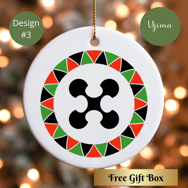 Kwanzaa Ornaments, 7 Principles of Kwanzaa Ornaments, Kwanzaa ...