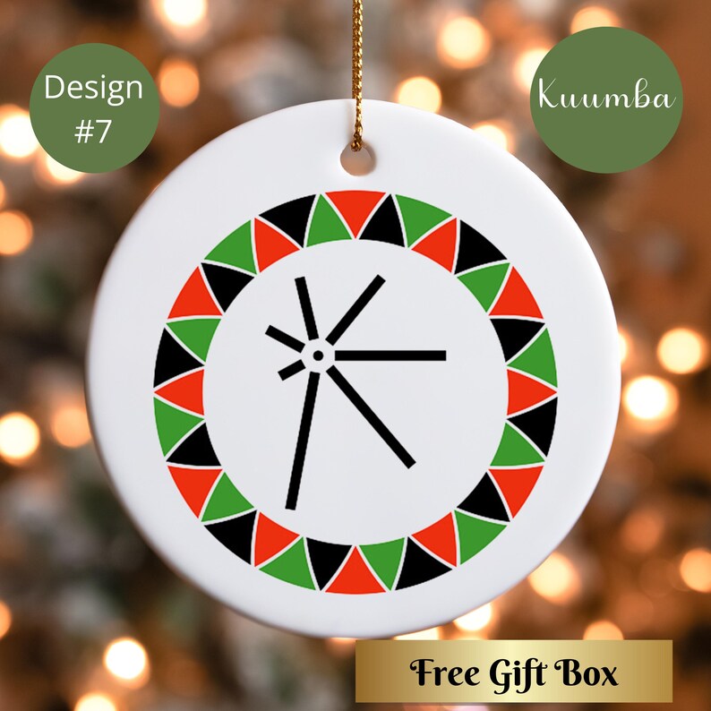 Kwanzaa Ornaments, 7 Principles of Kwanzaa Ornaments, Kwanzaa ...