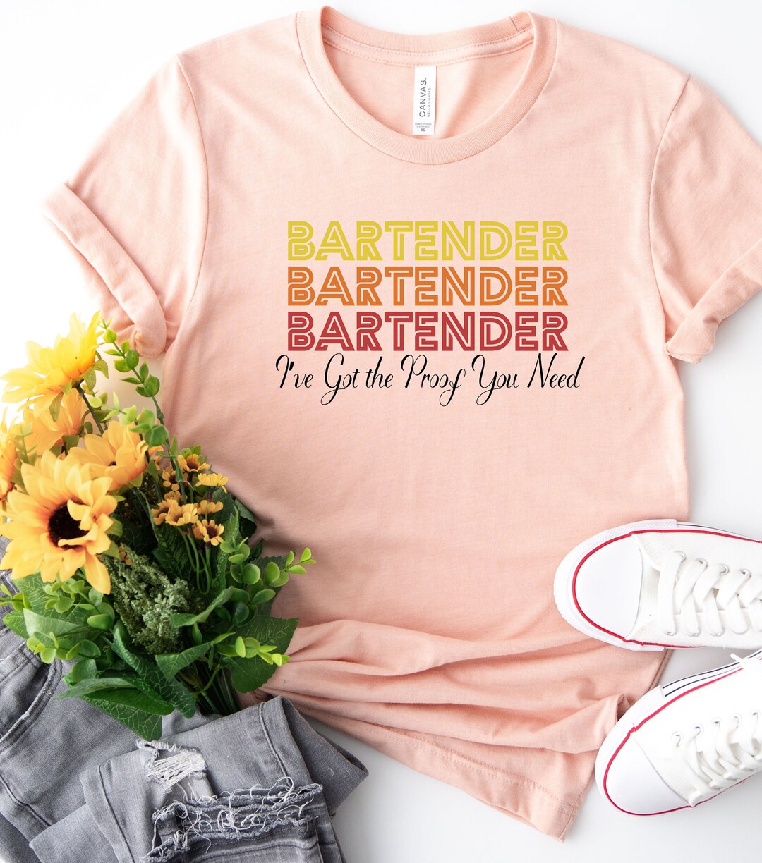 Bartender T-shirt, Funny Graphic Tee, Mixologist Shirt, Funny Bartender ...