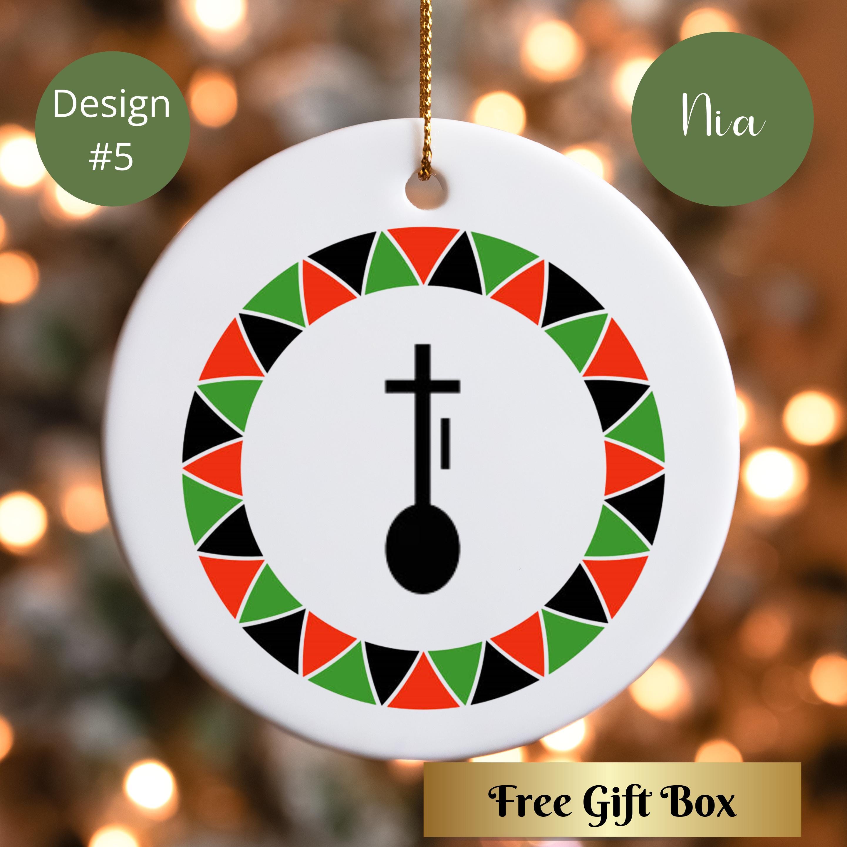 Kwanzaa Ornaments, 7 Principles of Kwanzaa Ornaments, Kwanzaa ...