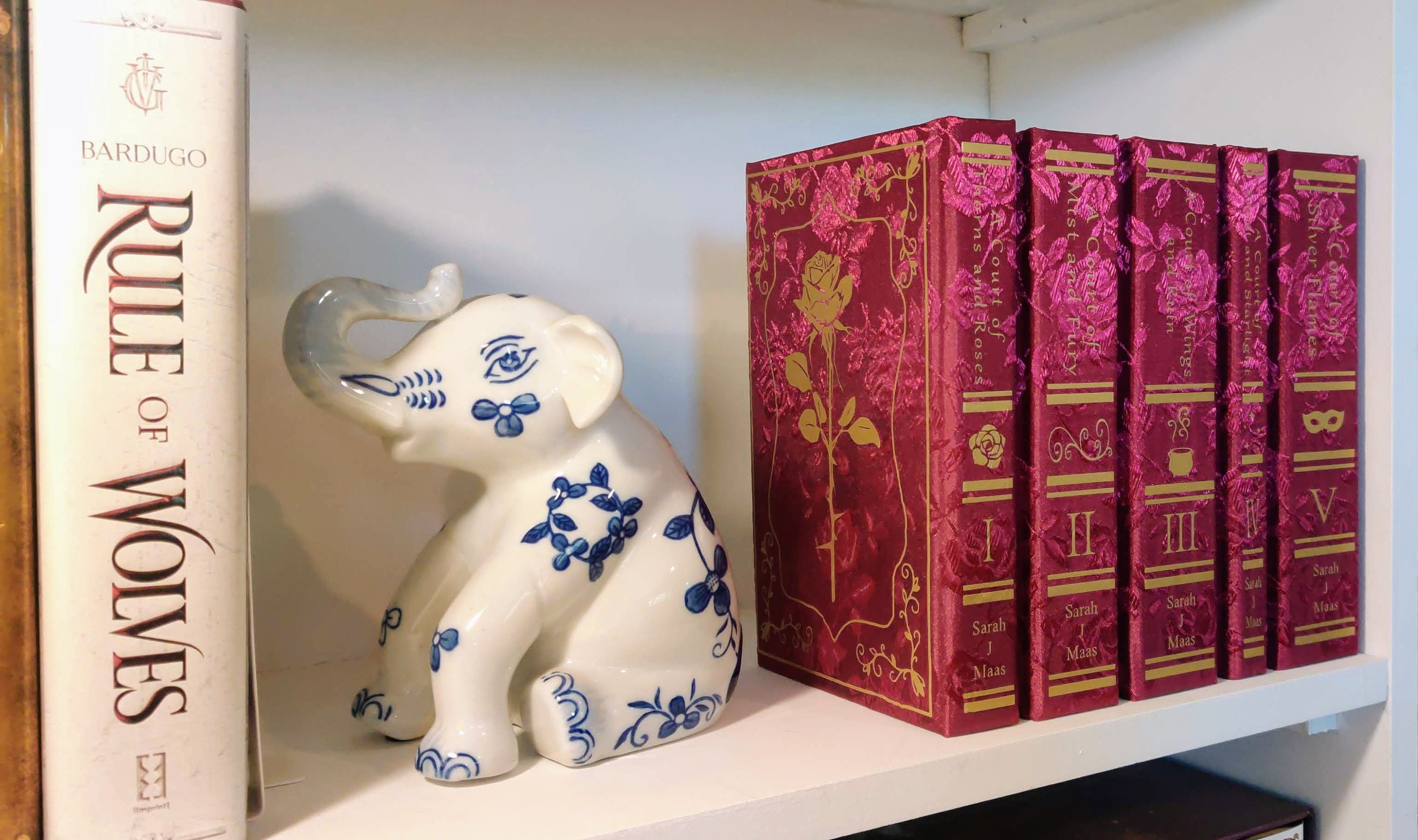 ACOTAR Full Series Cloth Custom Bound Books. A Court of Thorns and ...