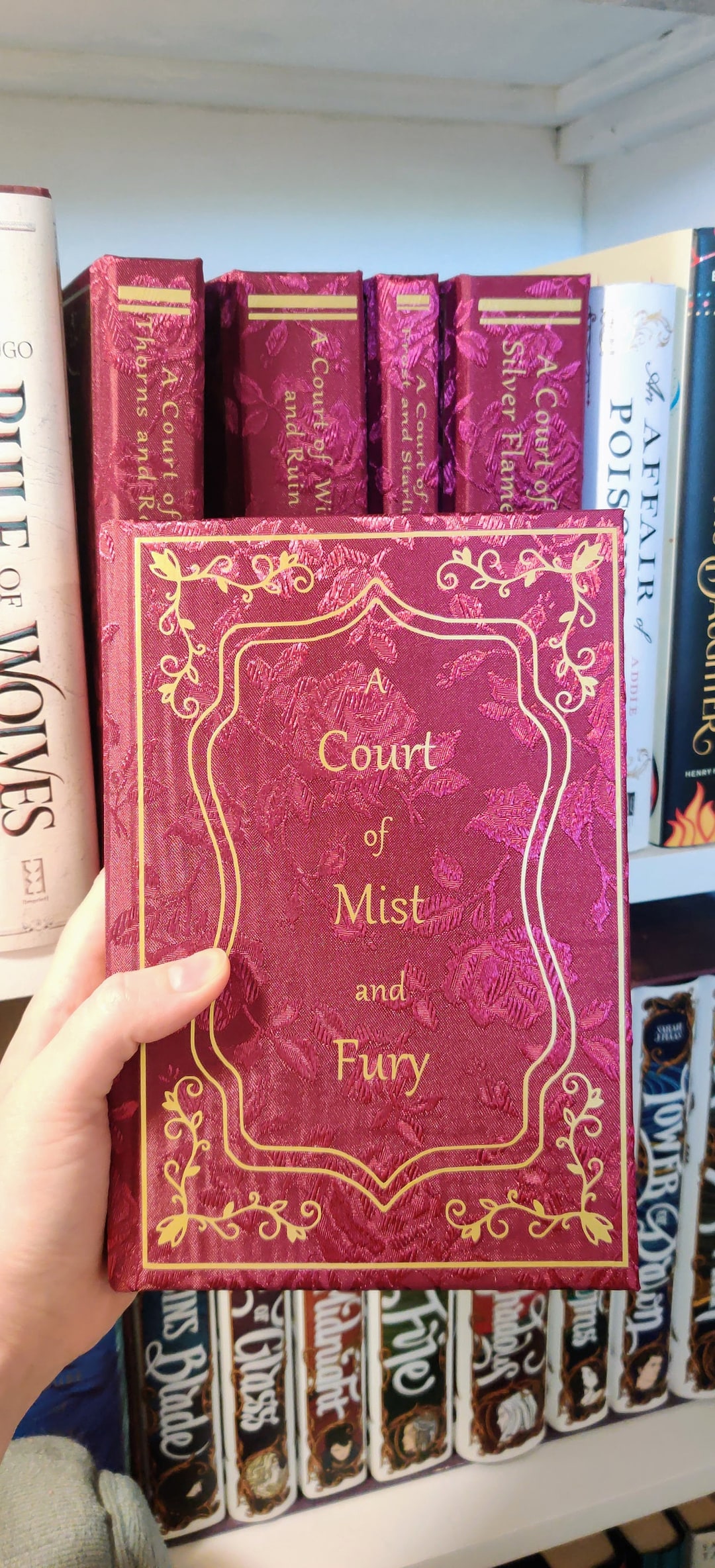 ACOTAR Book Two: A Court of Mist and Fury Special Edition Rebound Book ...