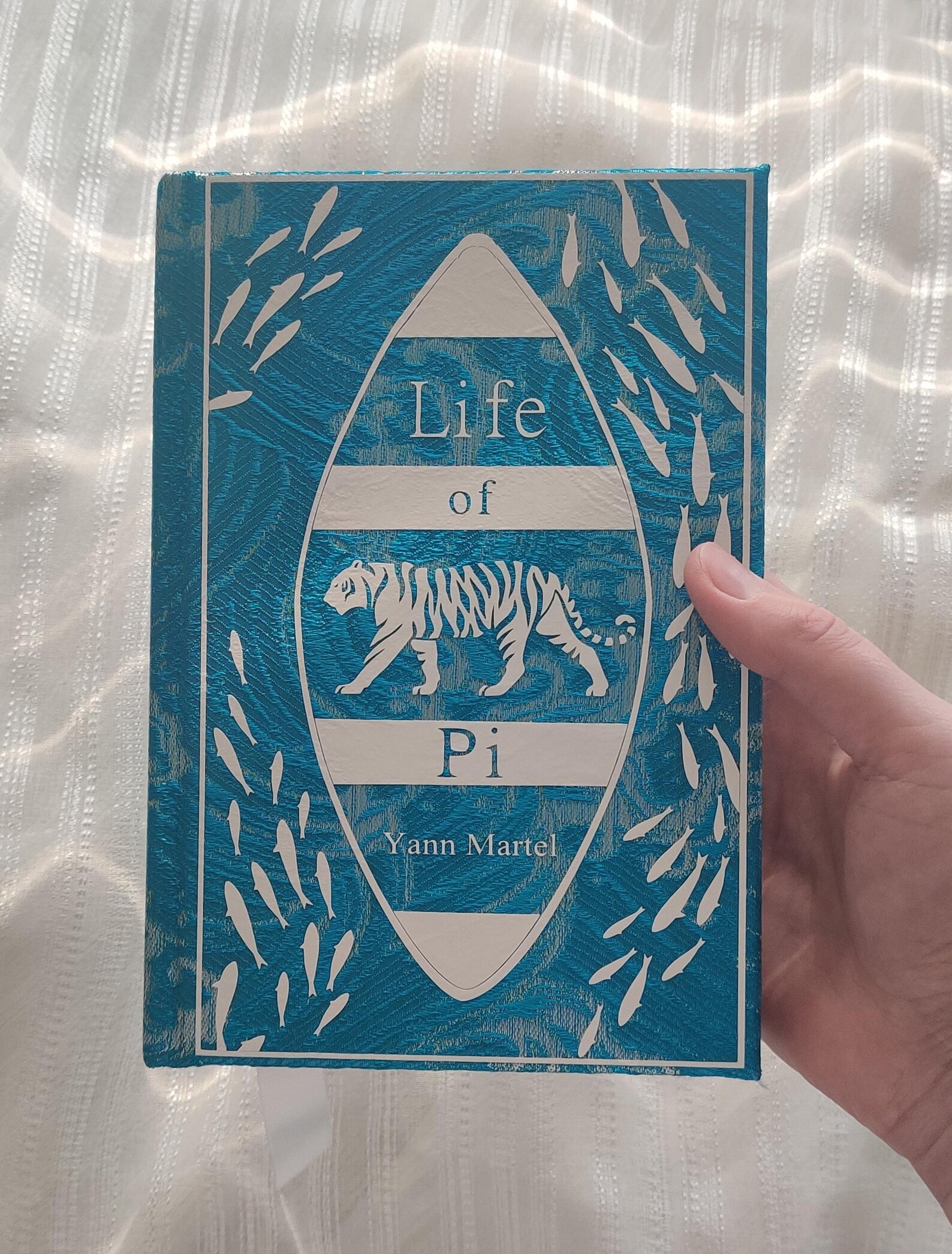 Life of Pi Special Edition Rebind Cloth Bound Book Silk Rayon - Etsy
