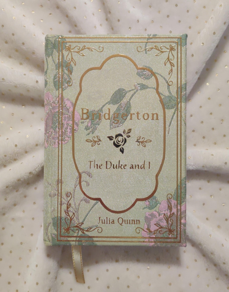 Bridgerton Book 1 Special Edition Cloth Rebind the Duke and I by Julia Quinn - Etsy