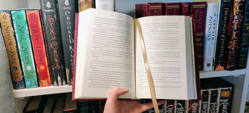 ACOTAR Full Series Cloth Custom Bound Books. A Court of Thorns and ...