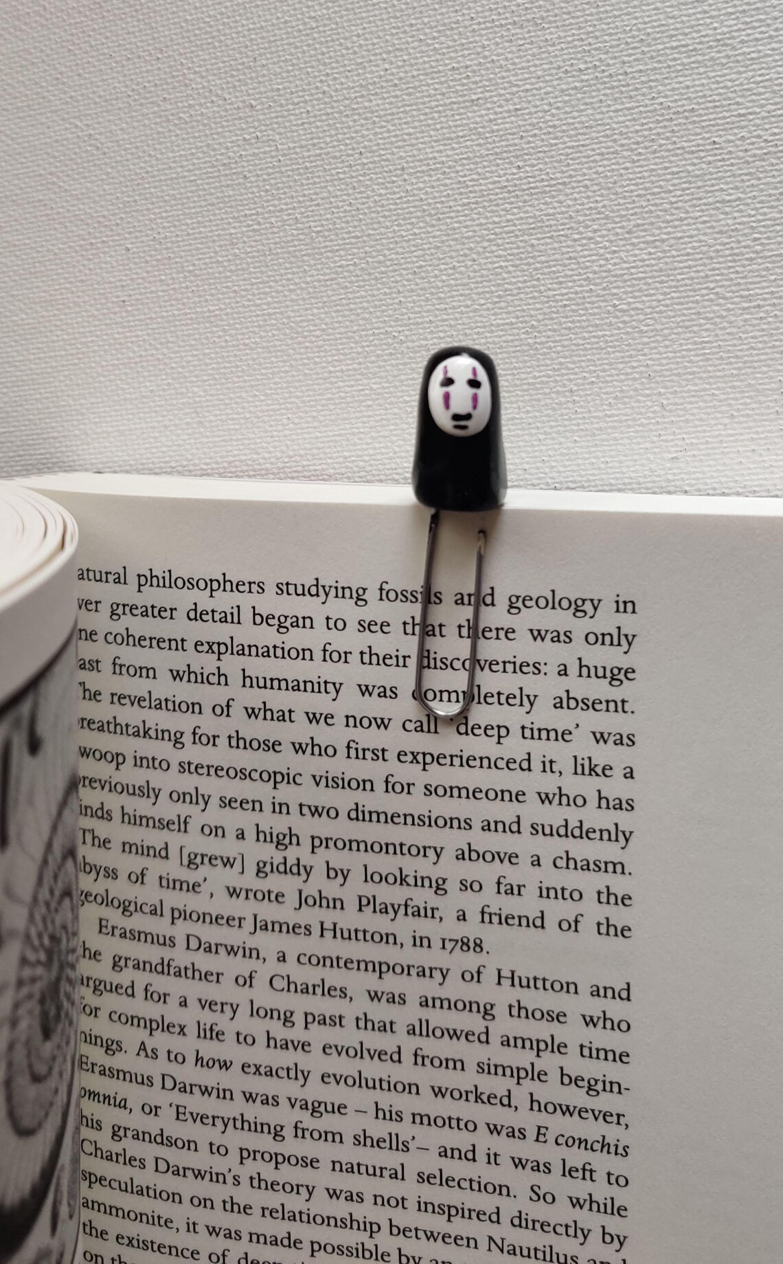 Clay Bookmark Paperclip Figurine | No Face | Cute | Bookish | Spirited ...