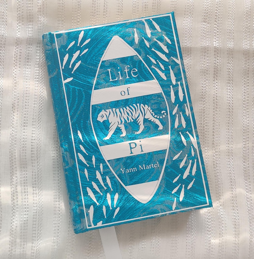 Life of Pi Special Edition Rebind Cloth Bound Book Silk Rayon - Etsy
