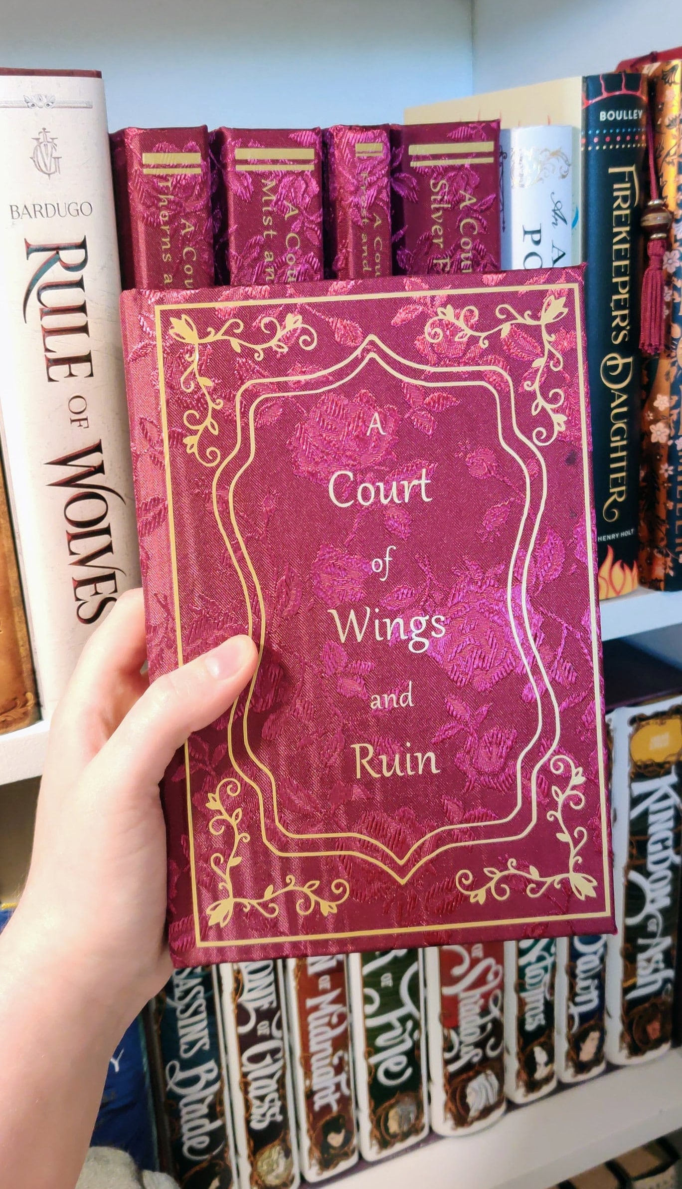 ACOTAR Book Three: A Court of Wings and Ruin Special Edition Rebound ...