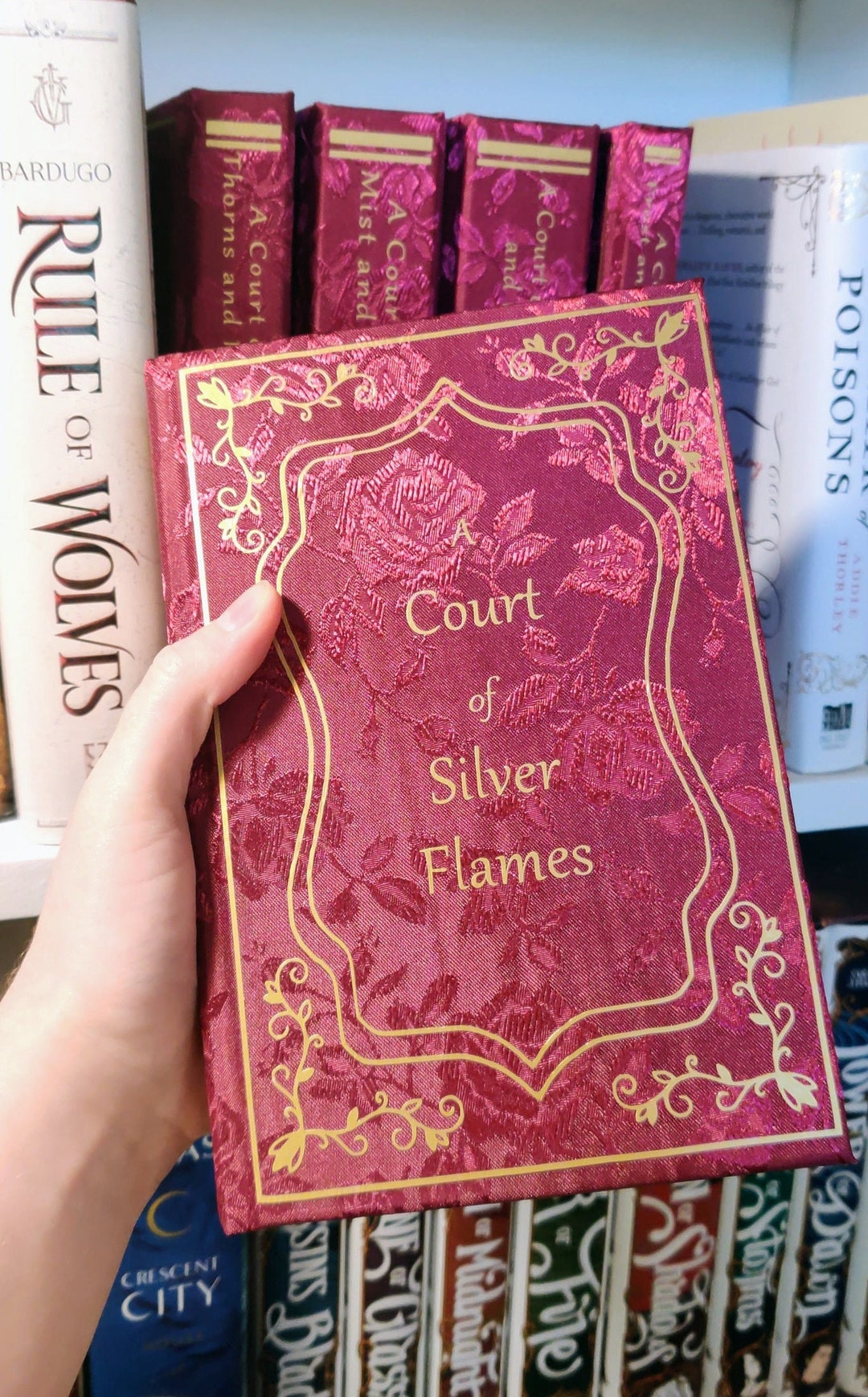ACOTAR Book Five: A Court of Silver Flames Special Edition Rebound Book ...