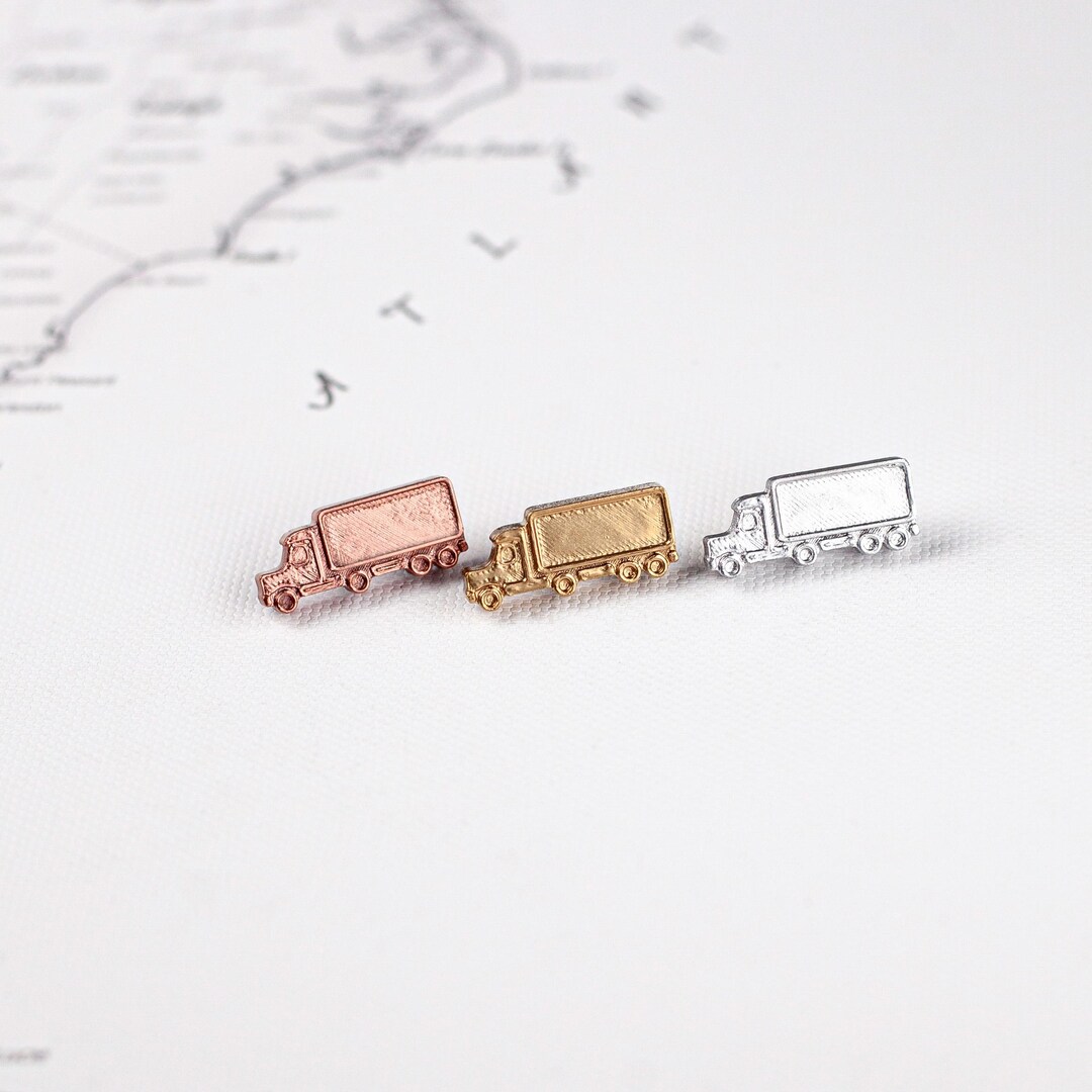 Map Push Pins – 3D Truck Icon Markers (set of 5+, One Design) - Etsy ...