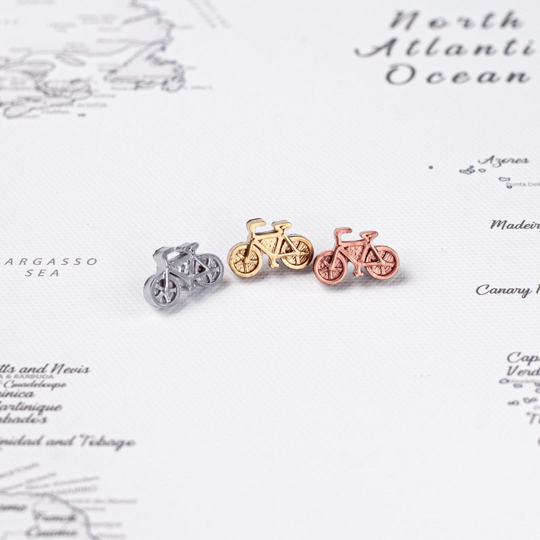 Bicycle Map Push Pins – 3D Travel Map Markers (set of 5+) - Etsy
