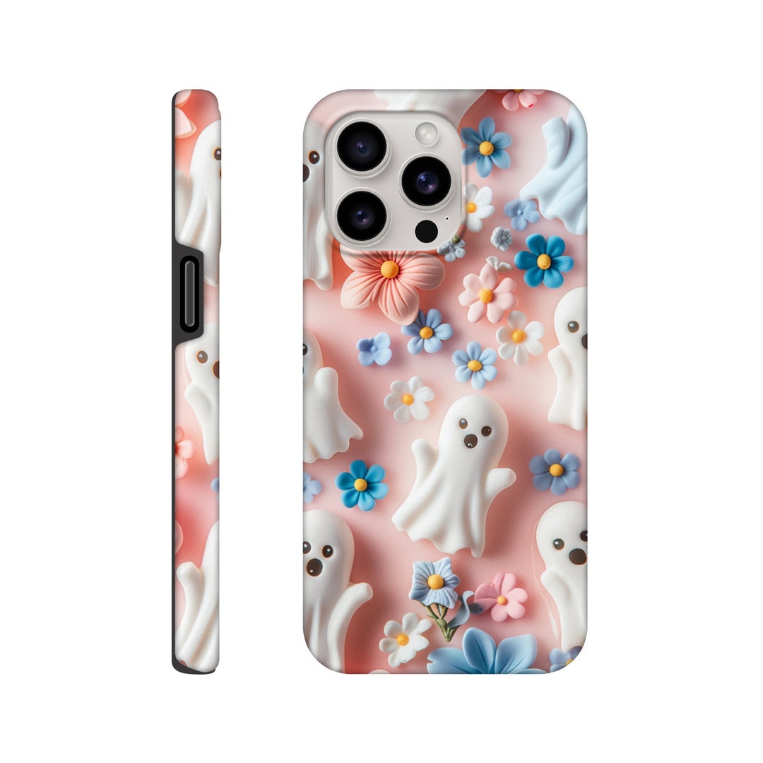 Unique Casing With Pastel Ghosts & Floral Dreams iPhone Case Collection ...