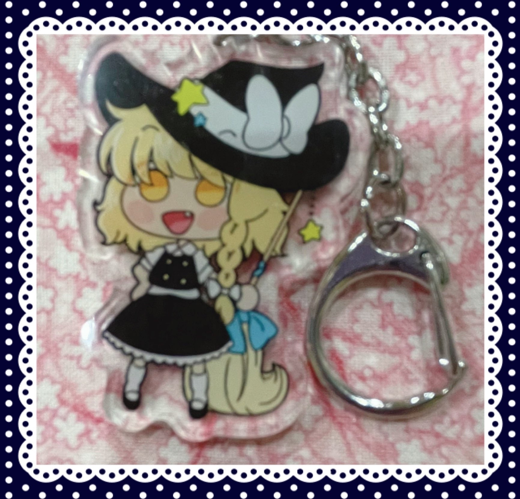 Itty Bitty: Marisa Kirisame - Acrylic Keychain - Etsy