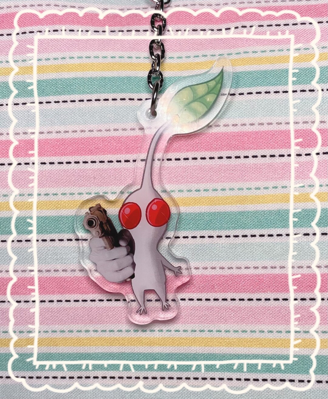 Pikmin Retribution - Acrylic Keychain - Etsy