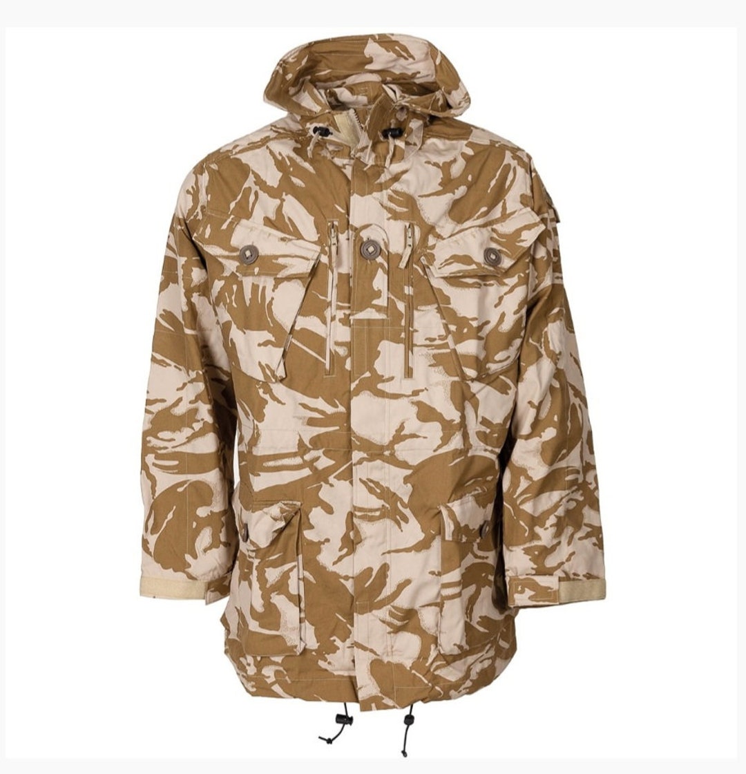 Original British Army Windproof Smock Ddpm Desert Camo Jacket. NEW ...