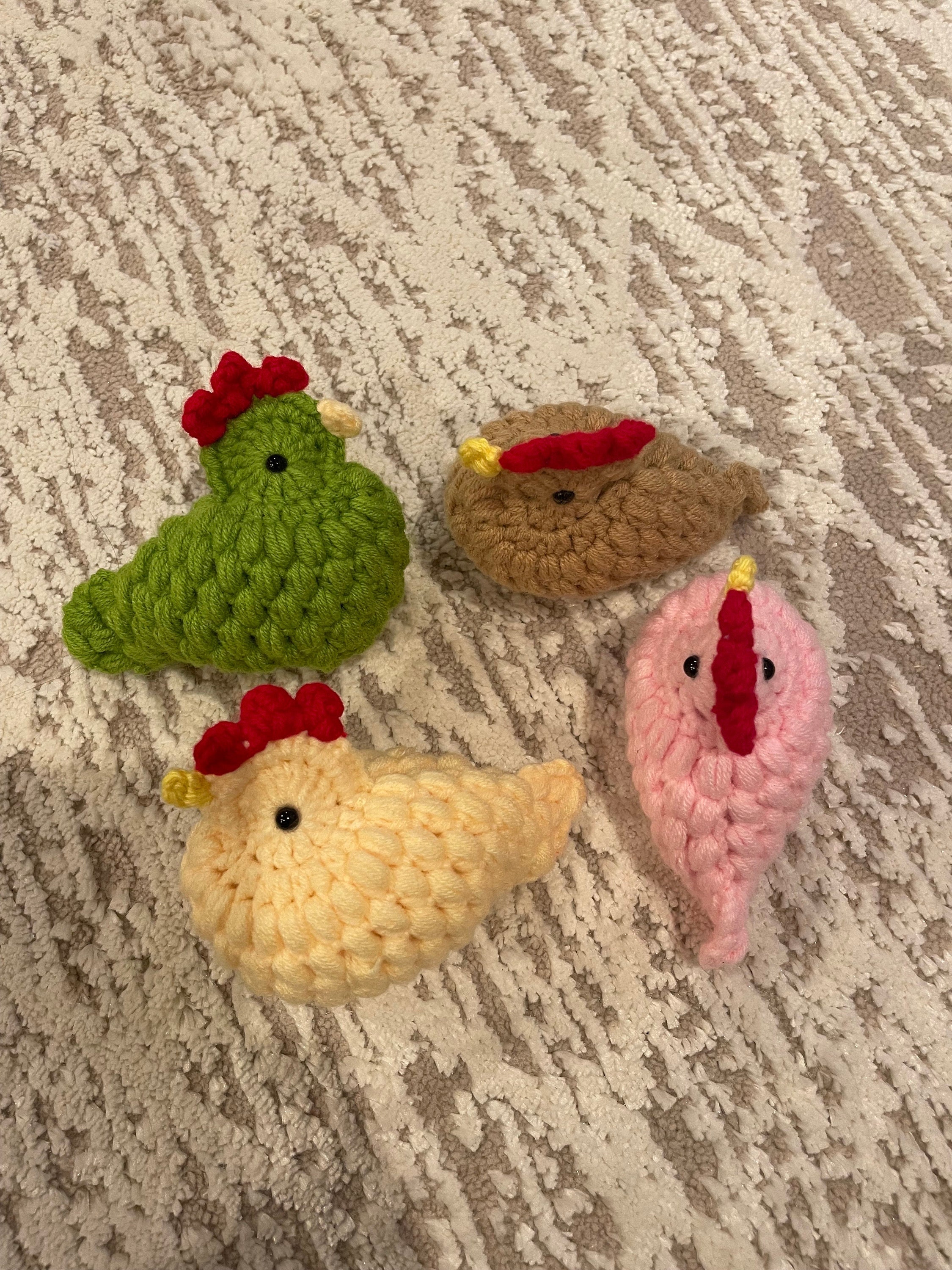 Handmade Crochet Chicken/hen/farmhouse Decor - Etsy