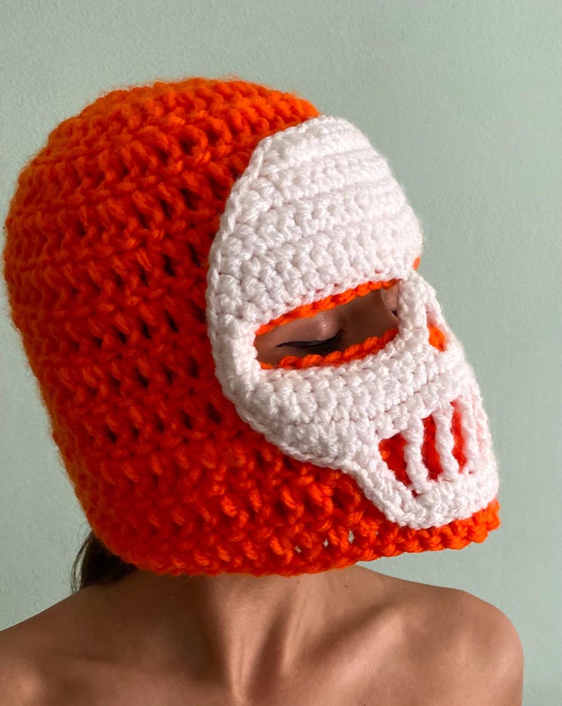 Skull Skeleton Balaclava / Crochet Handmade Ski Mask / Balaclava ...
