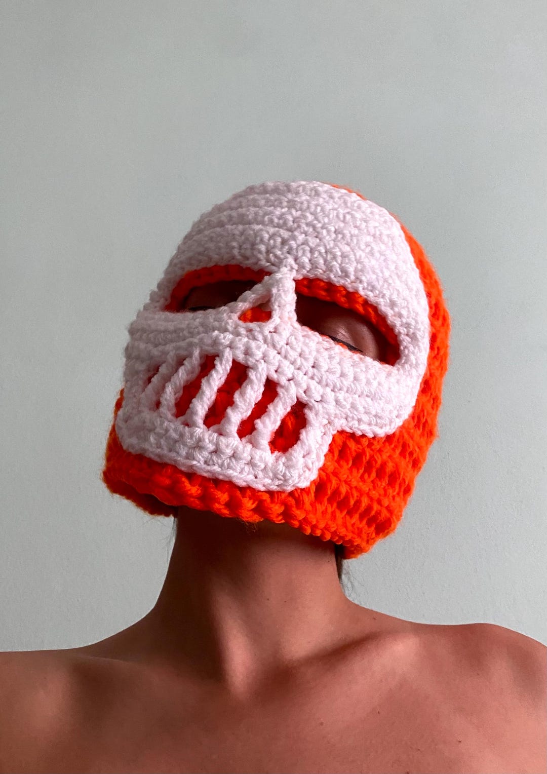 Skull Skeleton Balaclava / Crochet Handmade Ski Mask / Balaclava ...