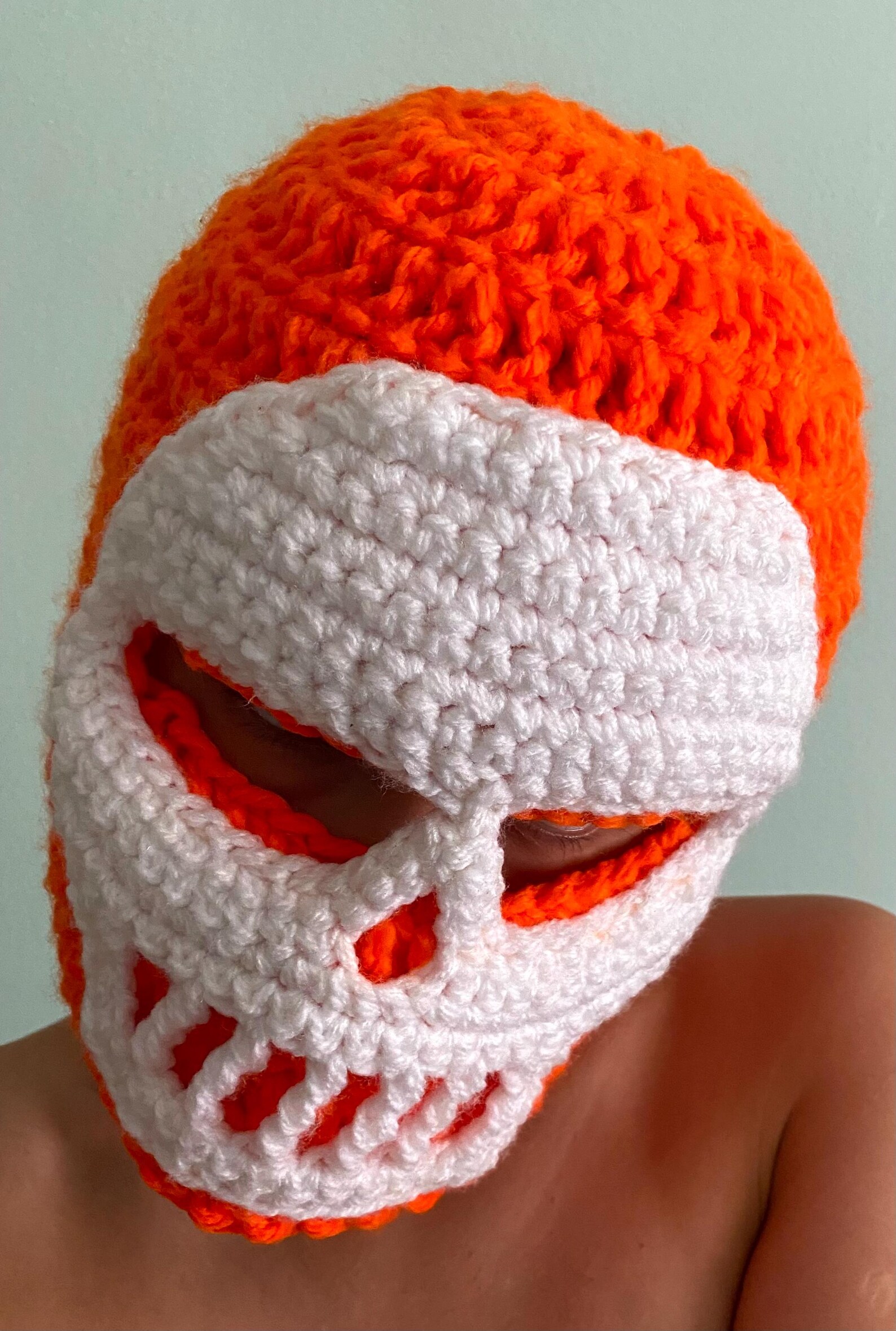 Skull Skeleton Balaclava / Crochet Handmade Ski Mask / Balaclava ...