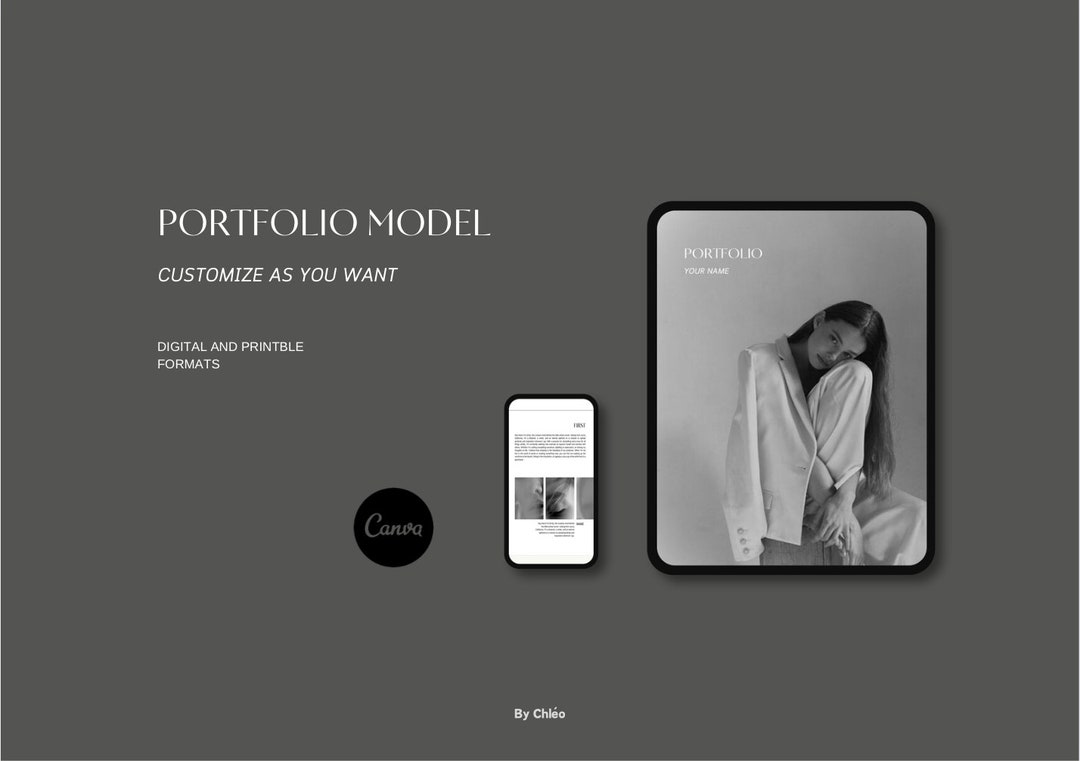 Customizable Digital Portfolio - Etsy