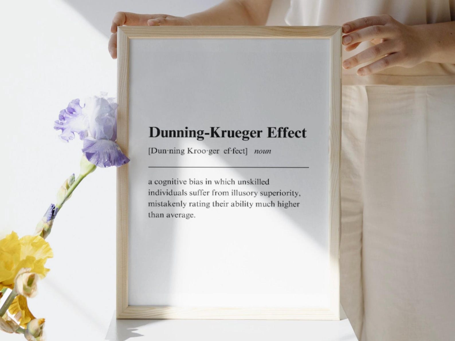 Dunning-kruger Effect Poster: Fostering Self-awareness in the Workplace ...