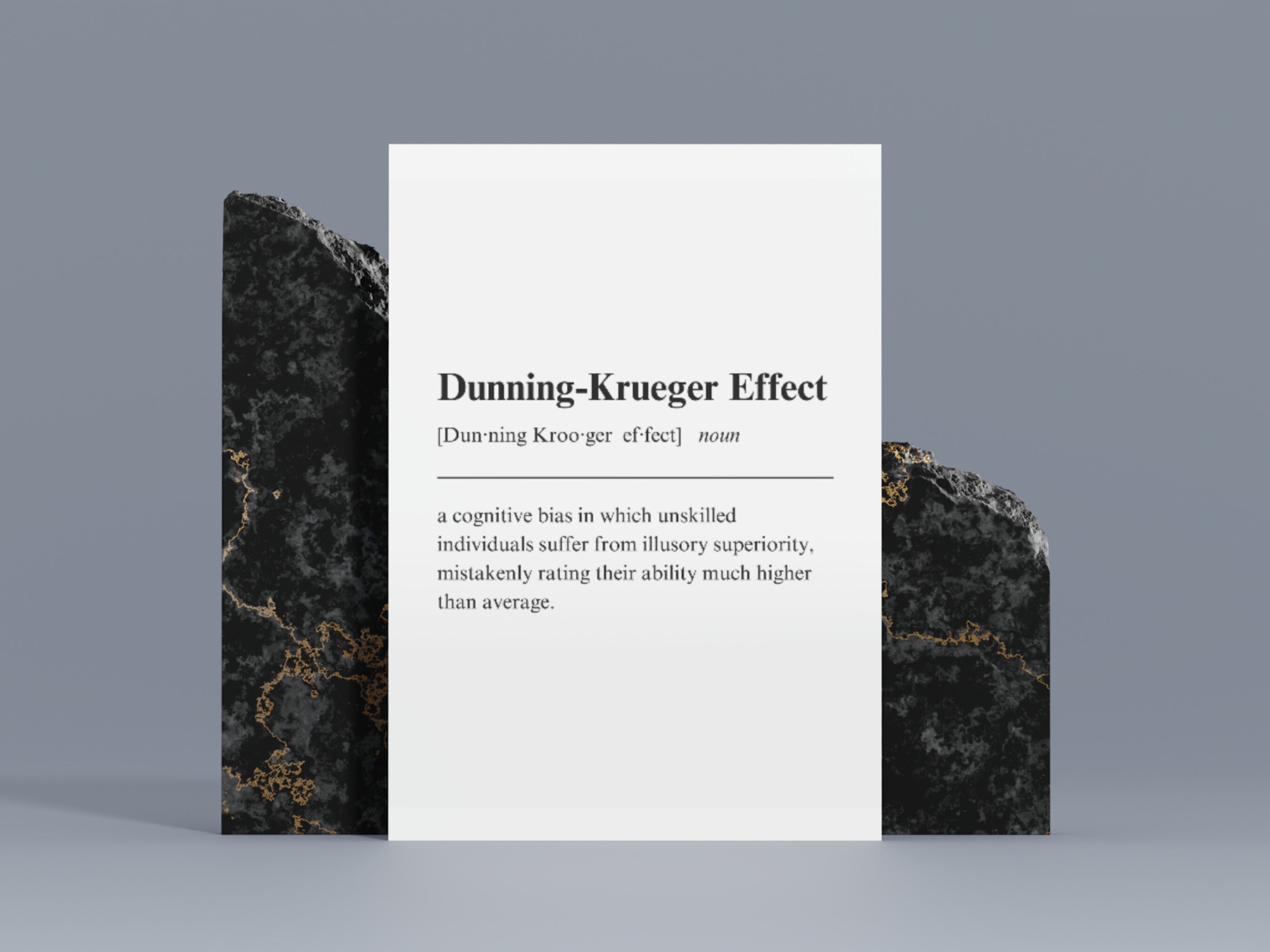 Dunning-kruger Effect Poster: Fostering Self-awareness in the Workplace ...