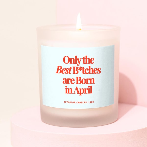 April Birthday - Etsy