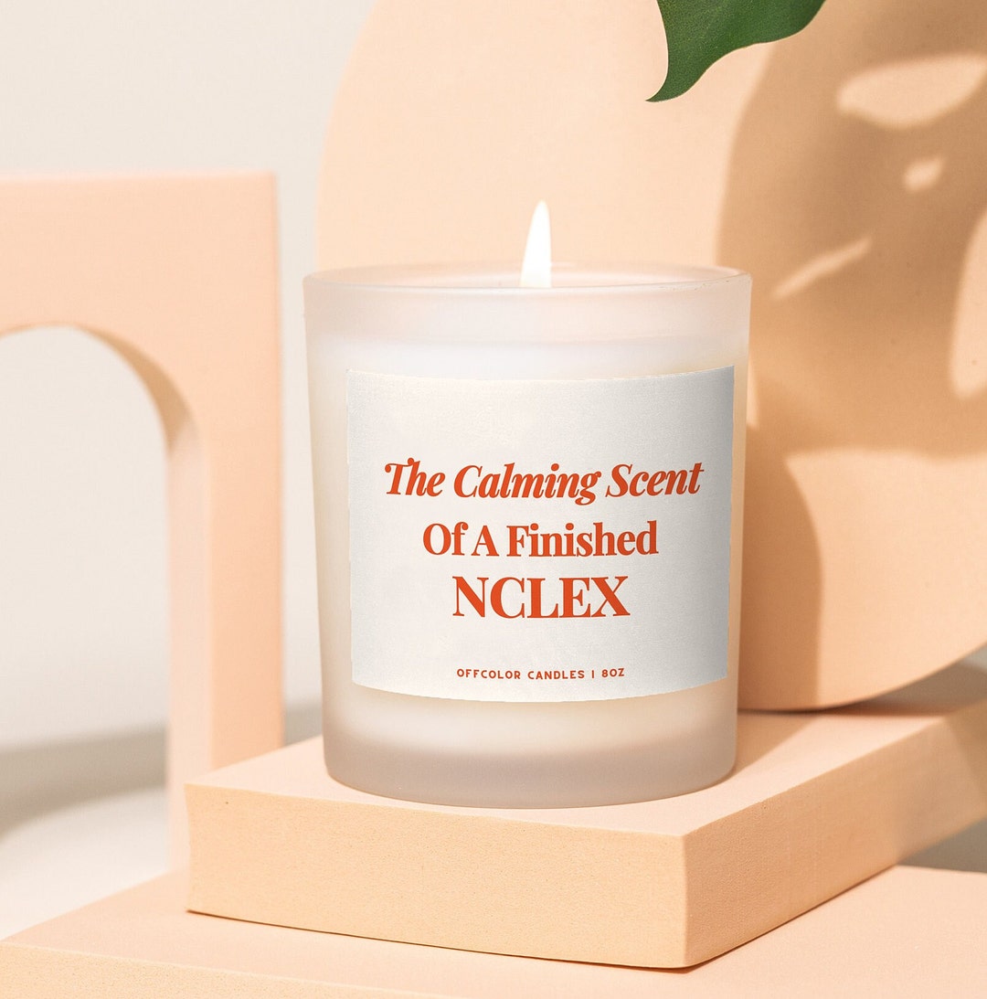 NCLEX, Nurse Gift, Nursing Student, Funny Candle, Funny Gifts ...