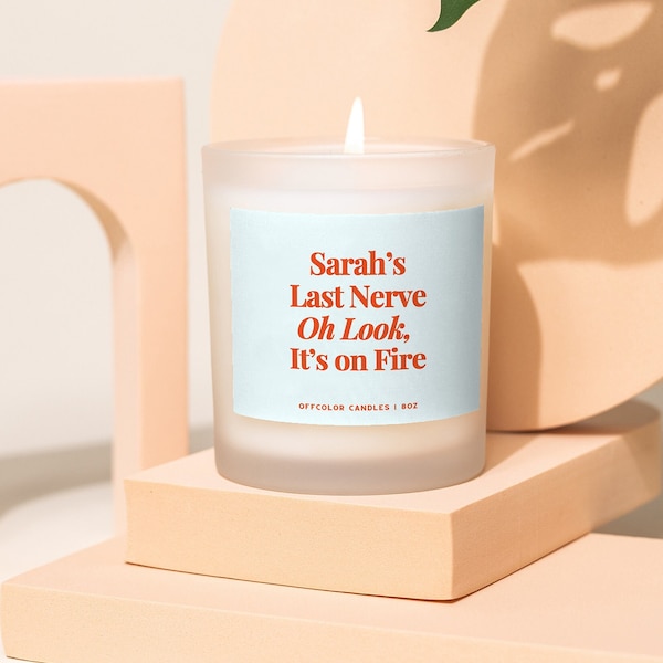 Personalized Candles - Etsy