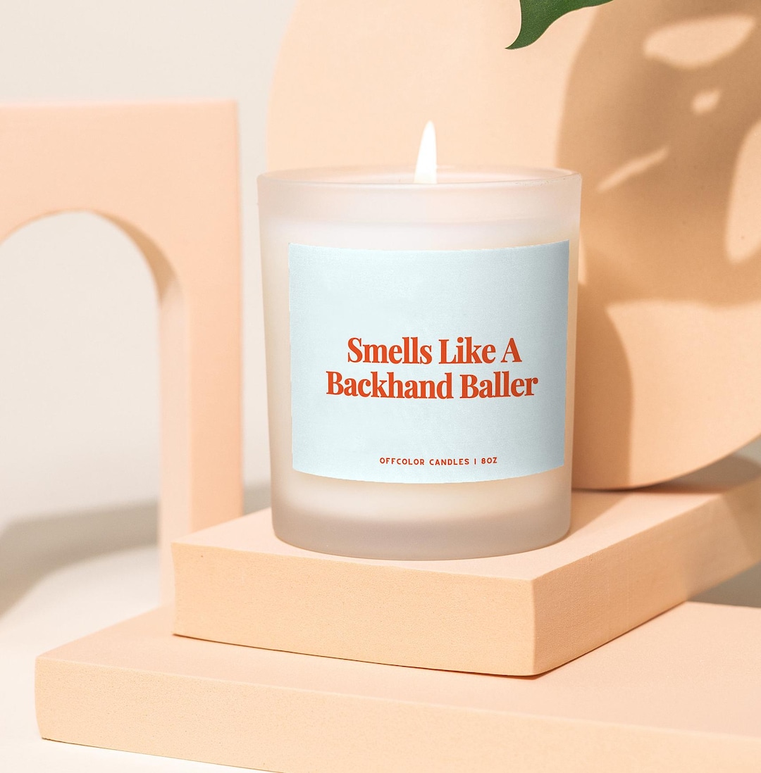 Backhand Baller, Tennis Gifts, Funny Candles, Funny Gifts, Gift for Mom ...