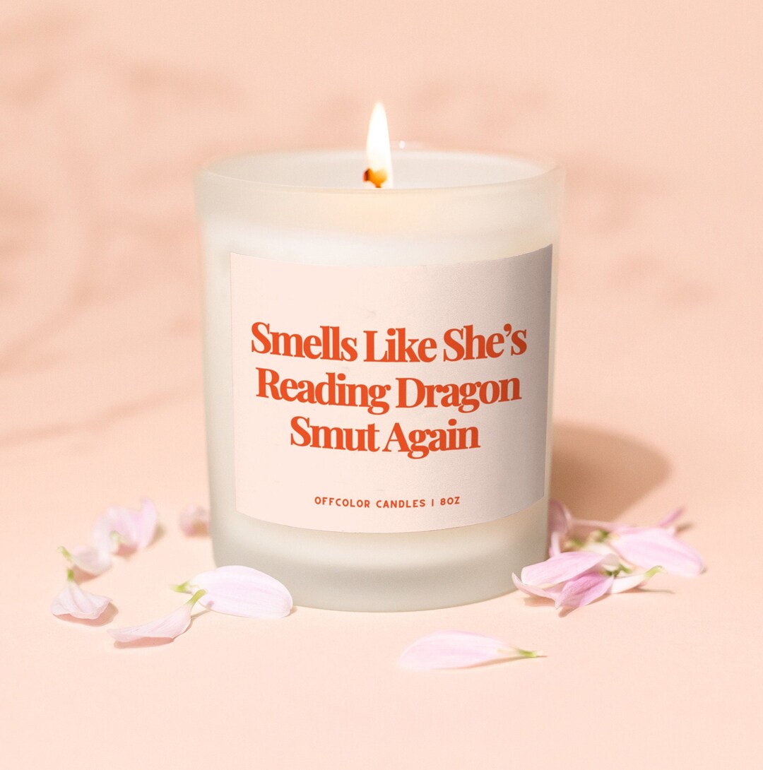 Dragon Smut, Bookish Candles, Fantasy Book Lover Gift Box, Bookish ...