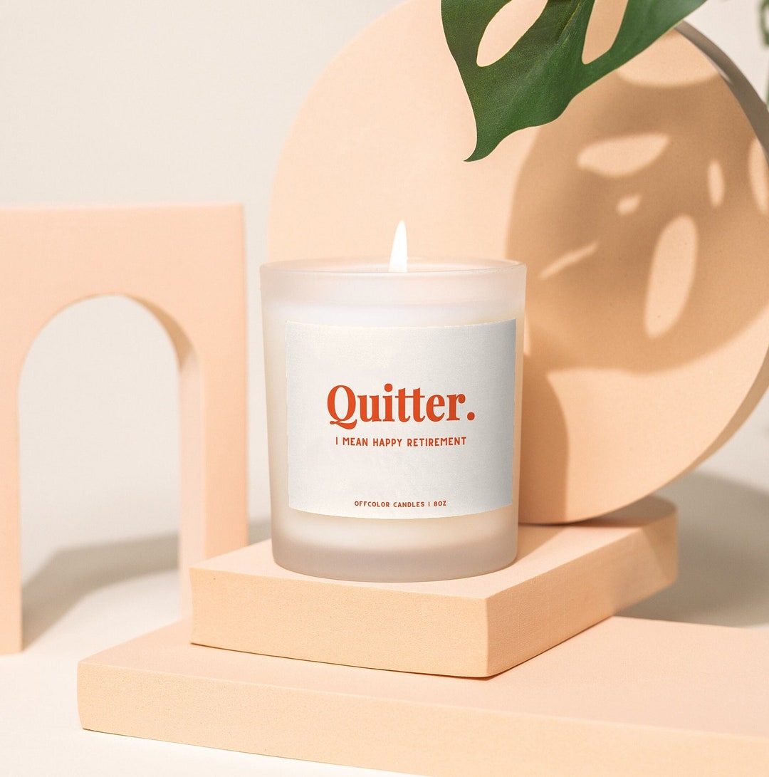 Quitter, Retirement Gift, Retirement Party, Gift for Her, Gift for Him ...