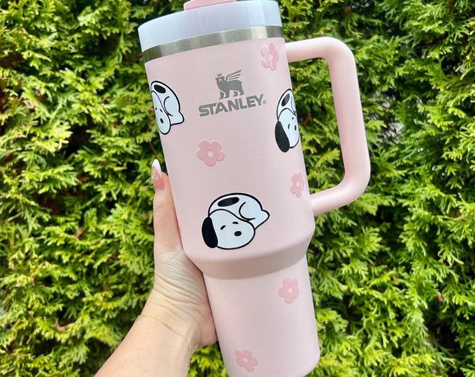 Snoopy Stanley 40oz Cup, Peanuts, Charlie Brown, Baby Snoopy, Kawaii ...