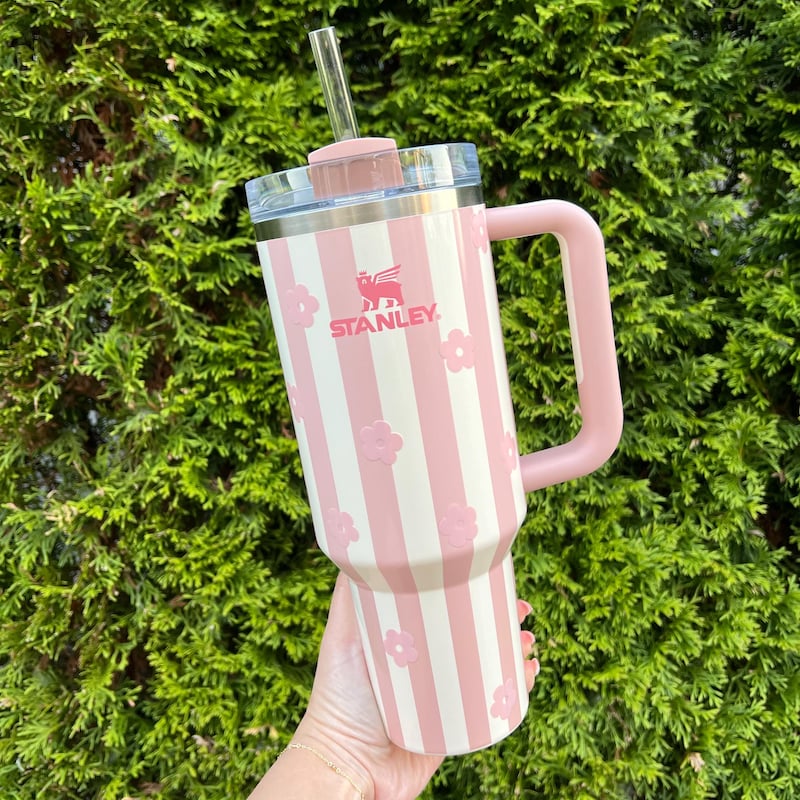 Green Stripe Stanley Cup - Etsy