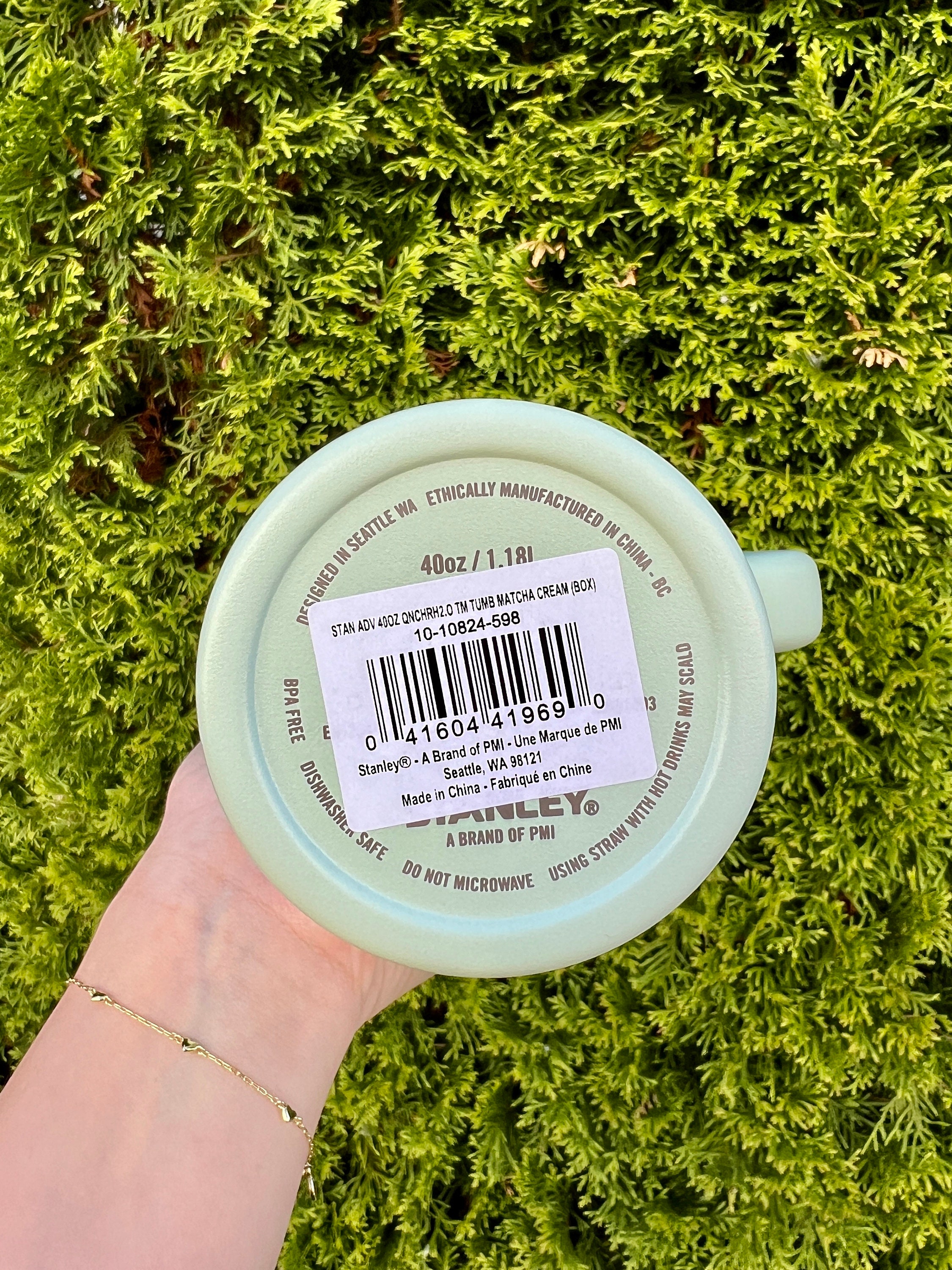 HK Stanley 40oz Matcha Pastel Green Cup, Vinyl Decals, Sanrio Inspired ...