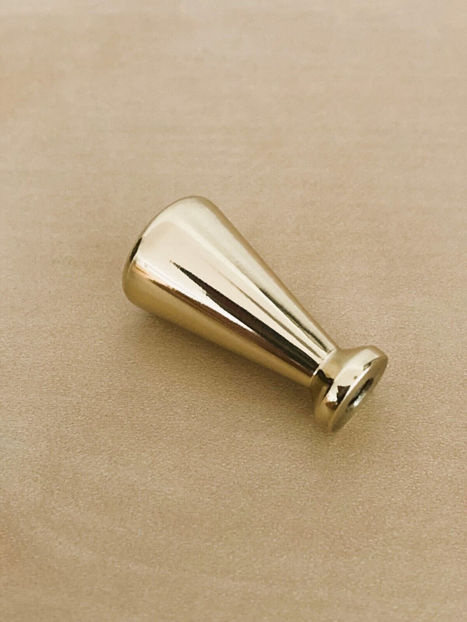 Mid-century Modern Brass Cone Drawer Pull Replica Handmade Brass Paul ...