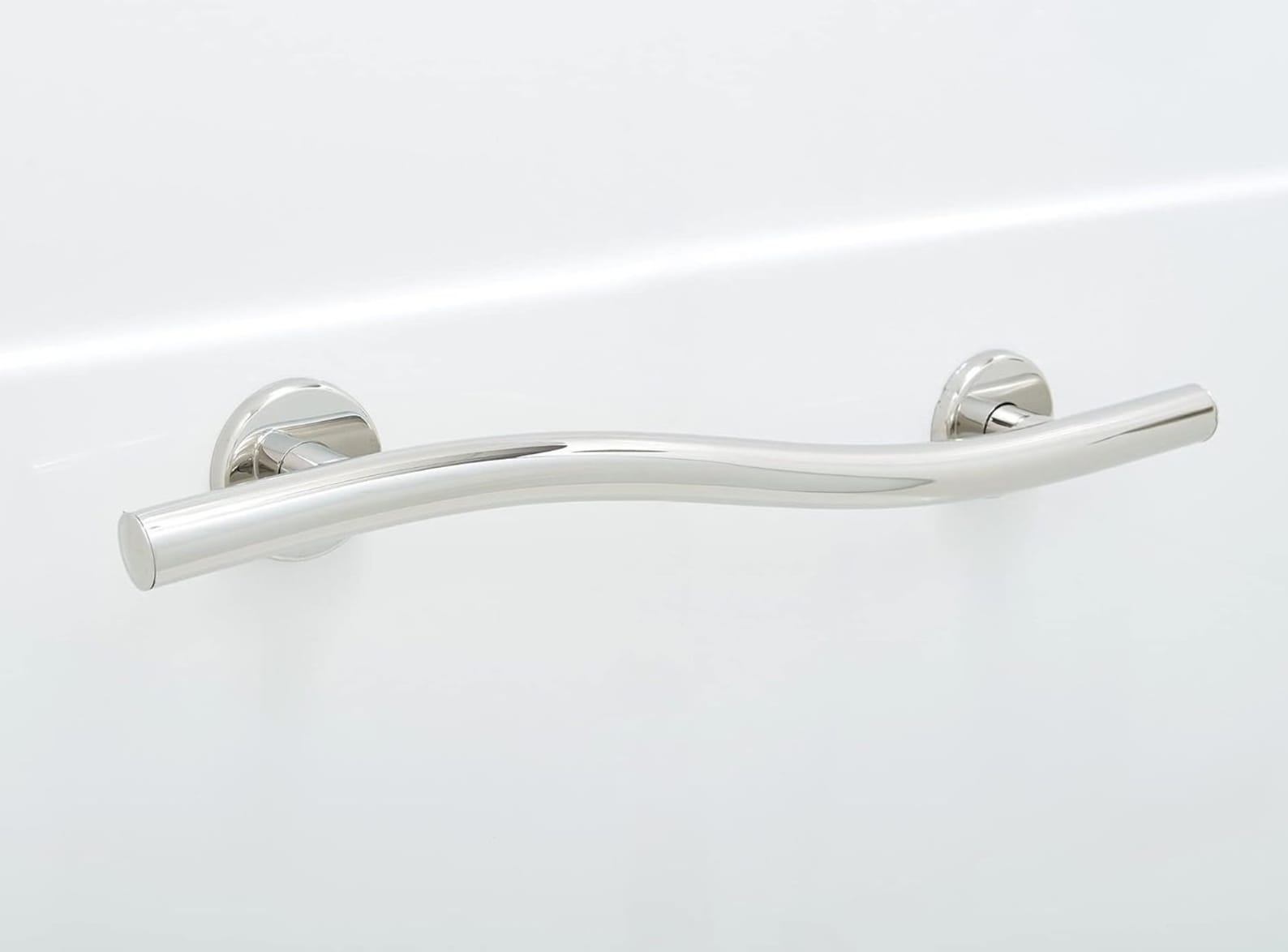 Custom Curved "modern" Grab Bar for Bathroom Shower - 14", 18", 24" or ...