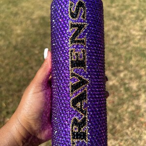 Custom Bling Baltimore Ravens / NFL Tumbler - Etsy