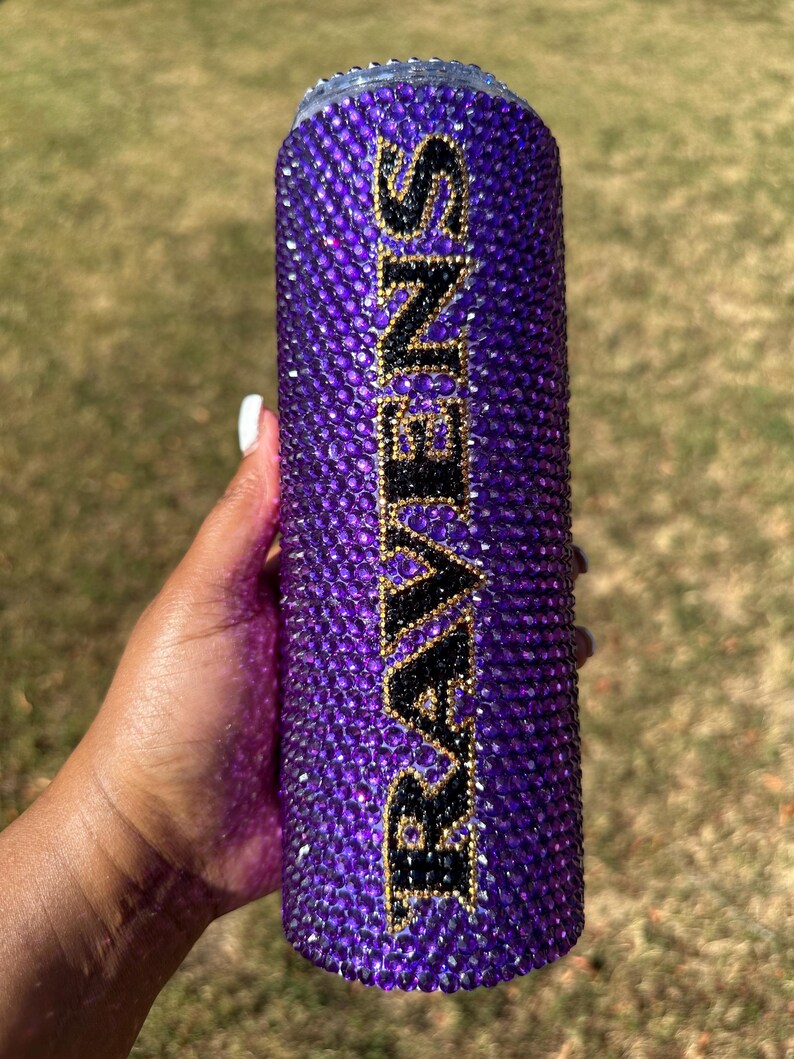 Custom Bling Baltimore Ravens / NFL Tumbler - Etsy