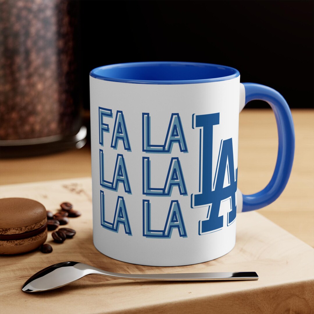 LA Dodgers Fa La LA Holiday Christmas 11oz Mug Stocking Stuffer for ...
