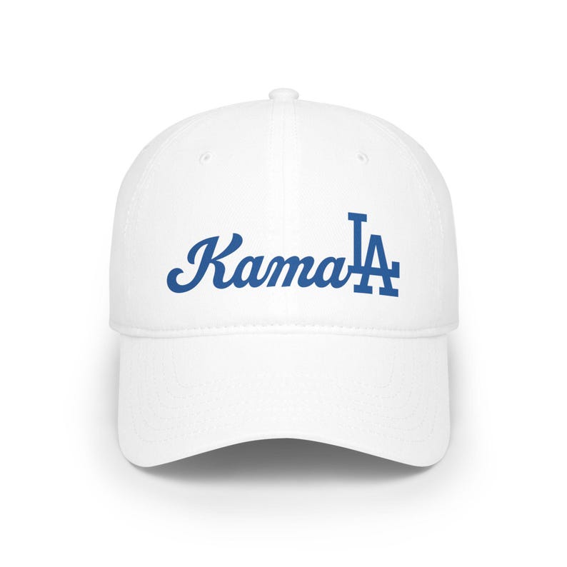 Kamala Dodgers Inspired Low Profile Cotton Twill Baseball Hat - Etsy
