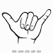 Hang Loose SVG, Shaka Hand Png, Mahalo Hand Cut Files, Hawaii Aloha ...