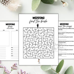 Wedding Table Games | Wedding Activities | Wedding Reception Games ...
