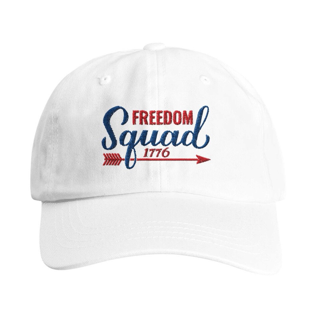 Personalized Freedom Squad Cap July 4th Cap Independence Day Hat - Etsy