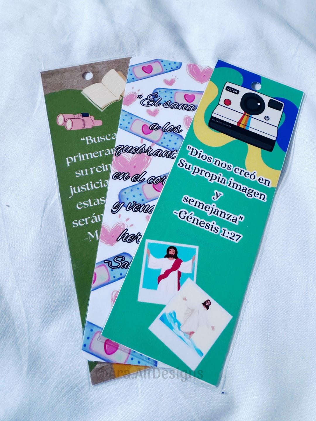 Bible Verse Bookmarks (in Spanish) - Etsy